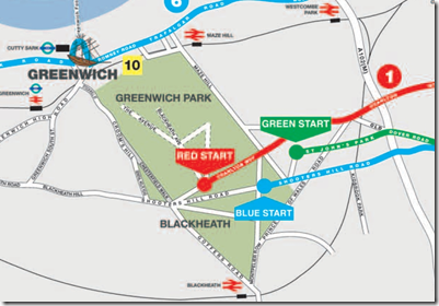 London Marathon News and Information: London Marathon Route: The London ...